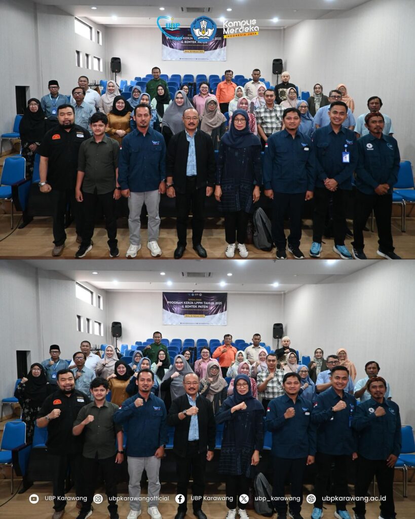 LPPM UBP Karawang Gelar Sosialisasi Program Kerja dan Bimtek Paten 2025 – UBP Karawang
