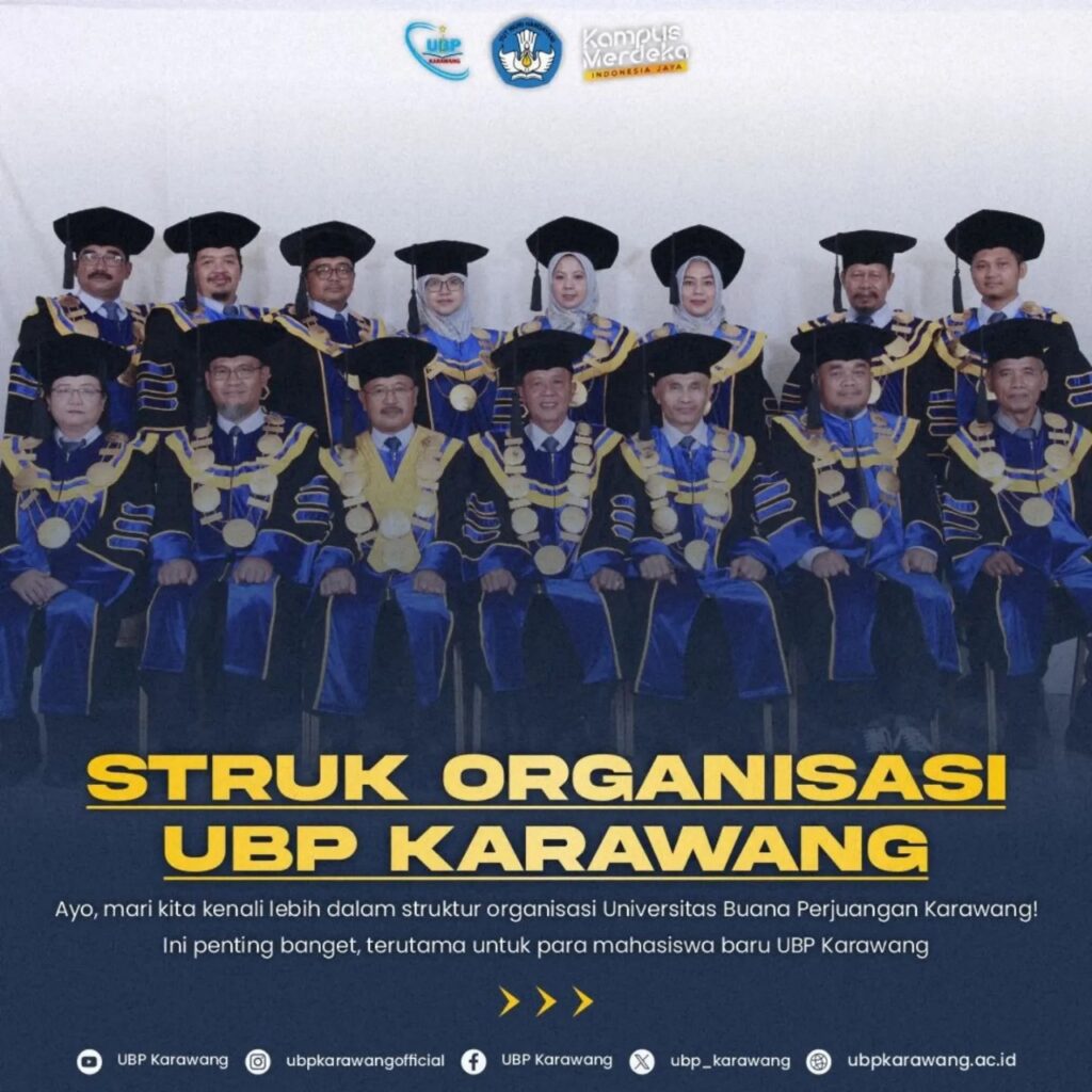 Kenali Struktur Organisasi UBP Karawang untuk Mahasiswa Baru 2024 – UBP Karawang